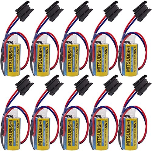 Amazon.com: LITKEQ (10-Pack) ER17330V/3.6V Battery A6BAT MR-BAT ER17330 ...