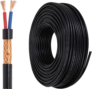 Flexible KVVP Shielded Control Cable 2-Core Copper Wire, Flame ...