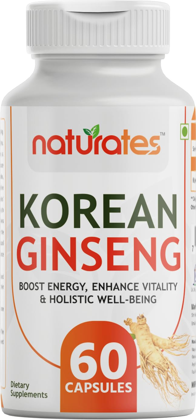 Naturates Korean Ginseng | dietary supplement | for energy and promote ...