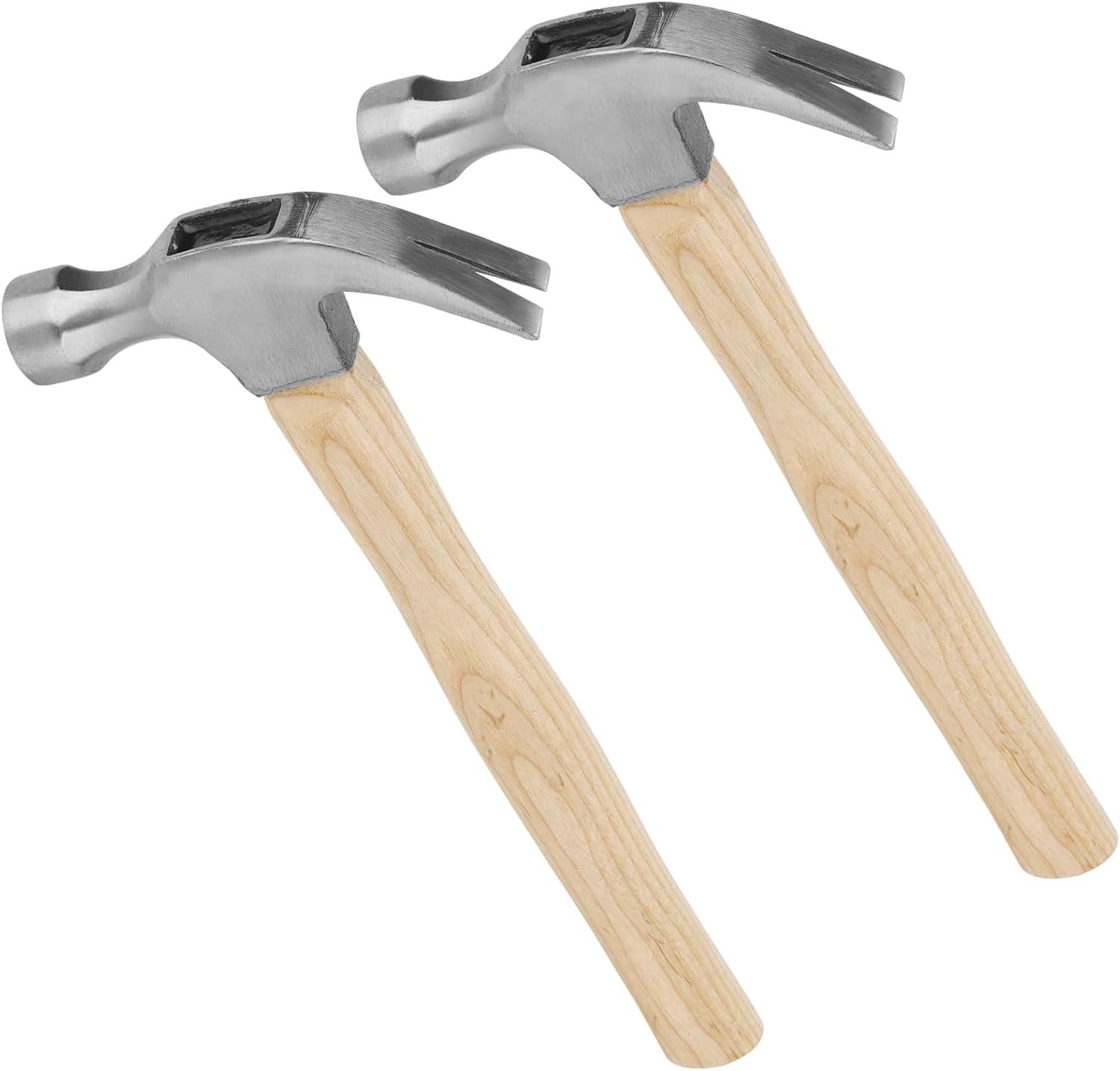 SOUJAP 2 Pcs 16oz Claw Hammer, 12 Inches Carbon Steel Rip Claw Hammer ...