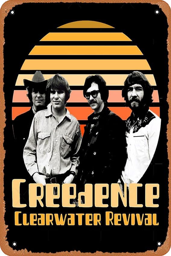 Amazon.com: Zuhhgii Creedence Clearwater Revival Poster 12" X 8 ...