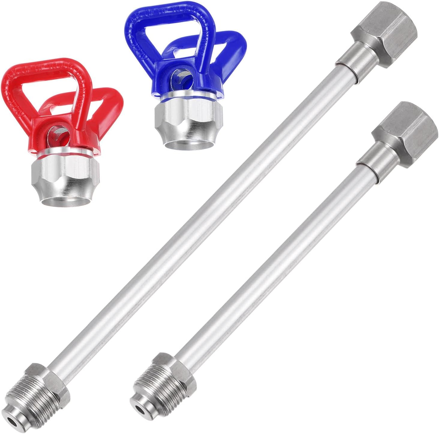 Amazon.com: uxcell 2 Pcs Airless Paint Sprayer Extension Rod 8" 12 ...