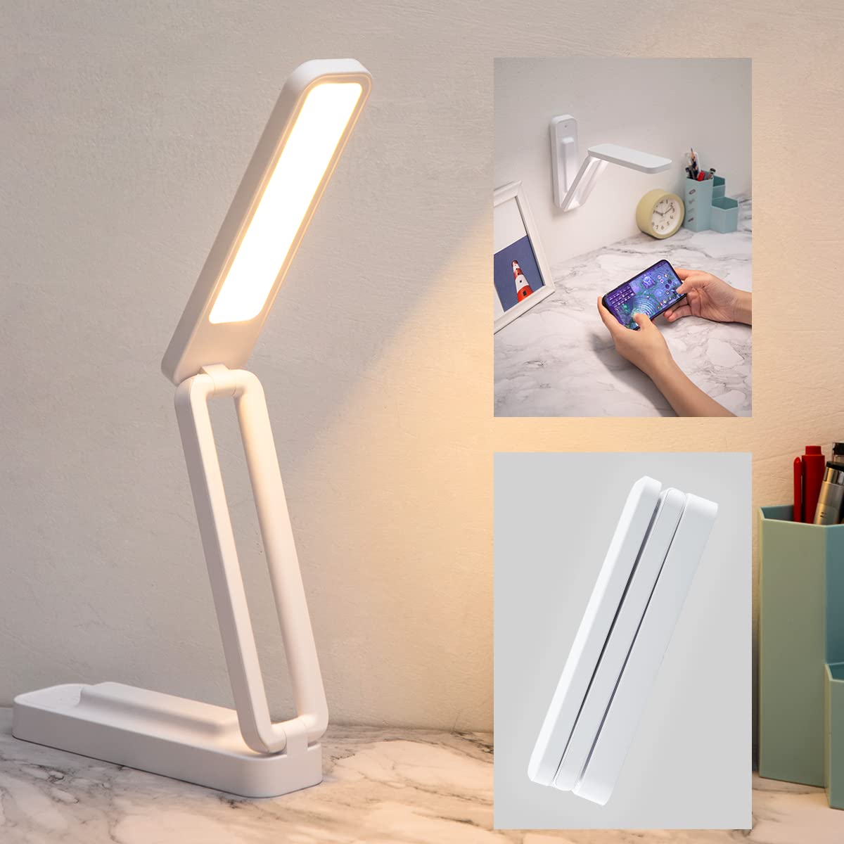 Buy ELEPHANTBOAT® LED Desk Lamp Night Light Bedside Reading Light ...