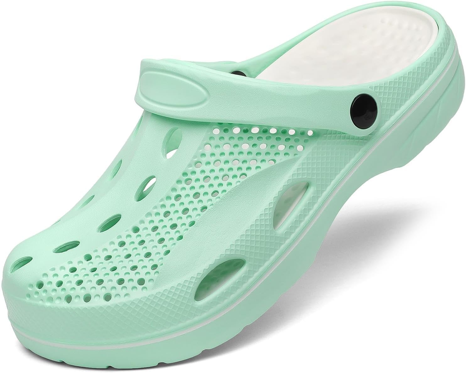 VZQ Women and Men Arch Support Clogs Slip-on Garden Shoes Outdoor Beach ...