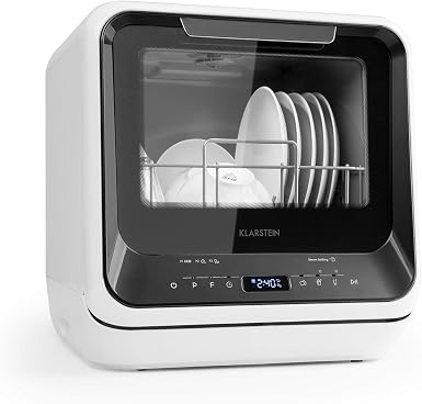 Klarstein Amazonia Mini - Table Top Dishwasher, Mini Dishwasher ...