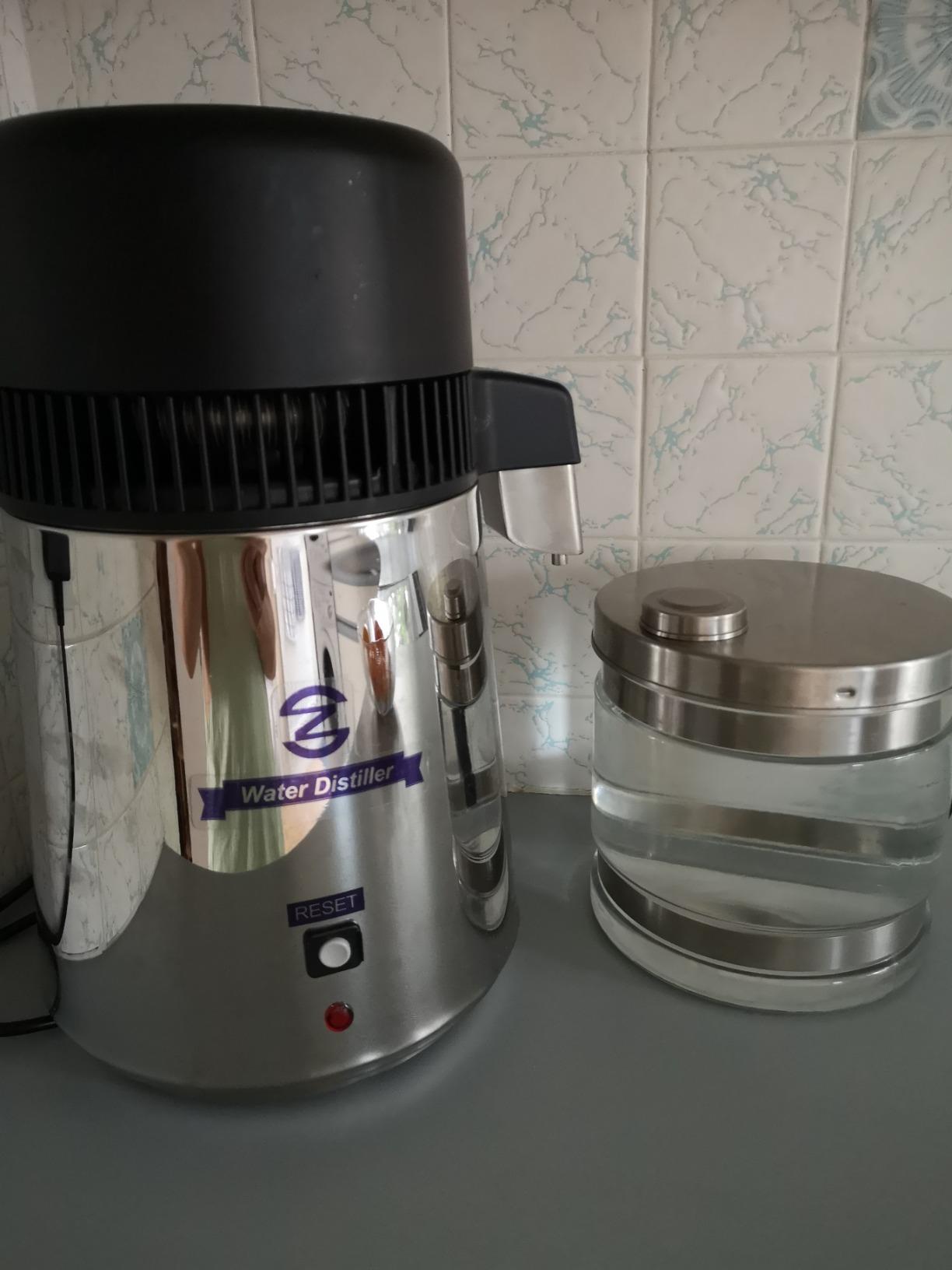 CO-Z Water Distiller Countertop 4L Stainless Steel Water Distillers for ...