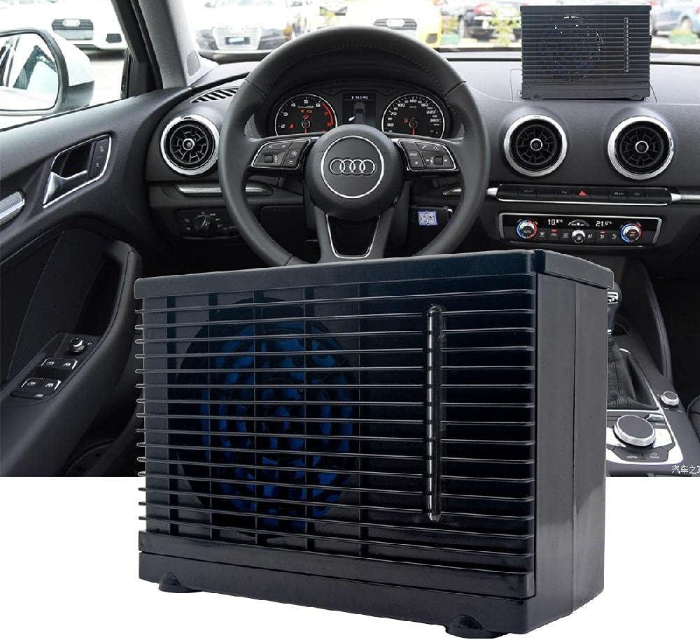 Amazon.com: 12V Water Cooling Air Conditioning Fan Cooler - TOTMOX Car ...