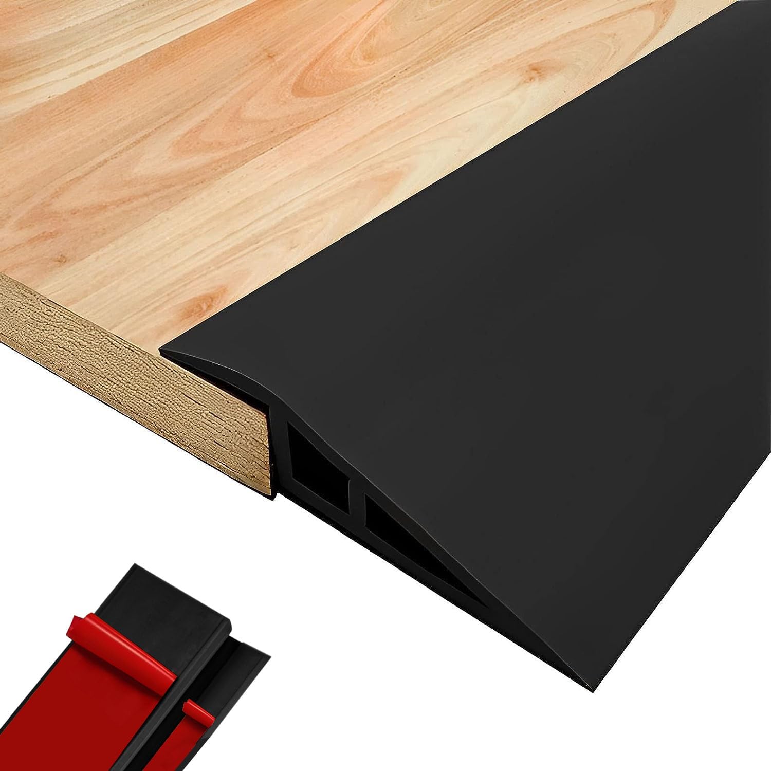 Door-Thresholds-Ramps Floor-Transition-Strip 36 inch, 1/2'' ~ 3/5 ...