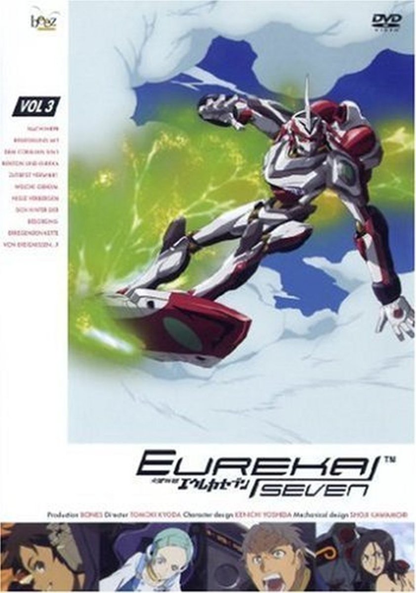 Eureka Seven, Vol. 03 [Alemania] [DVD]: Amazon.es: Kyoda, Tomoki ...