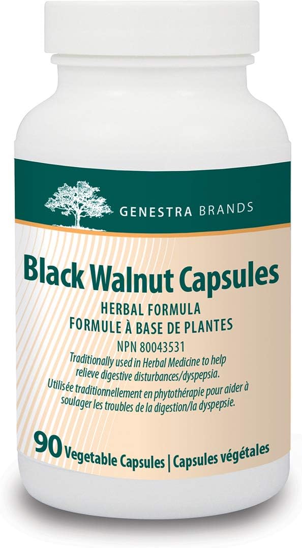 Genestra Brands - Black Walnut Capsules - Herbal Formula to Support ...