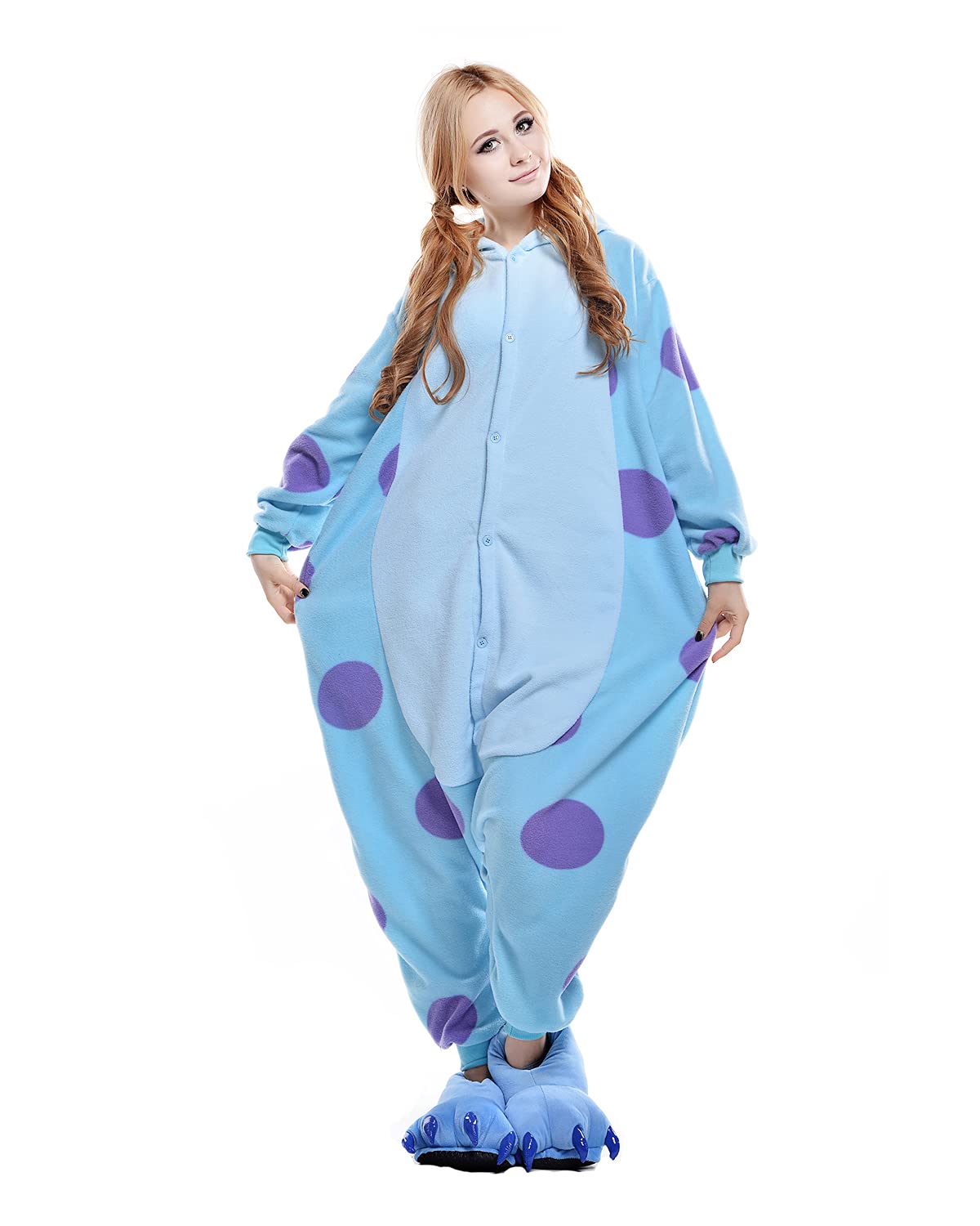 Snapklik.com : GONAAP Sully Onesie Pajamas Plush One Piece Cosplay ...