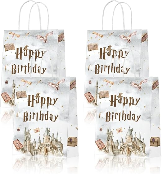 Amazon.com: 24 Pieces Magical Wizard Birthday Goodie Bags for Harry ...