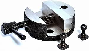 ROTARY VICE 3" {Vice has horizontal and vertical vee in moving jaw} (1 ...