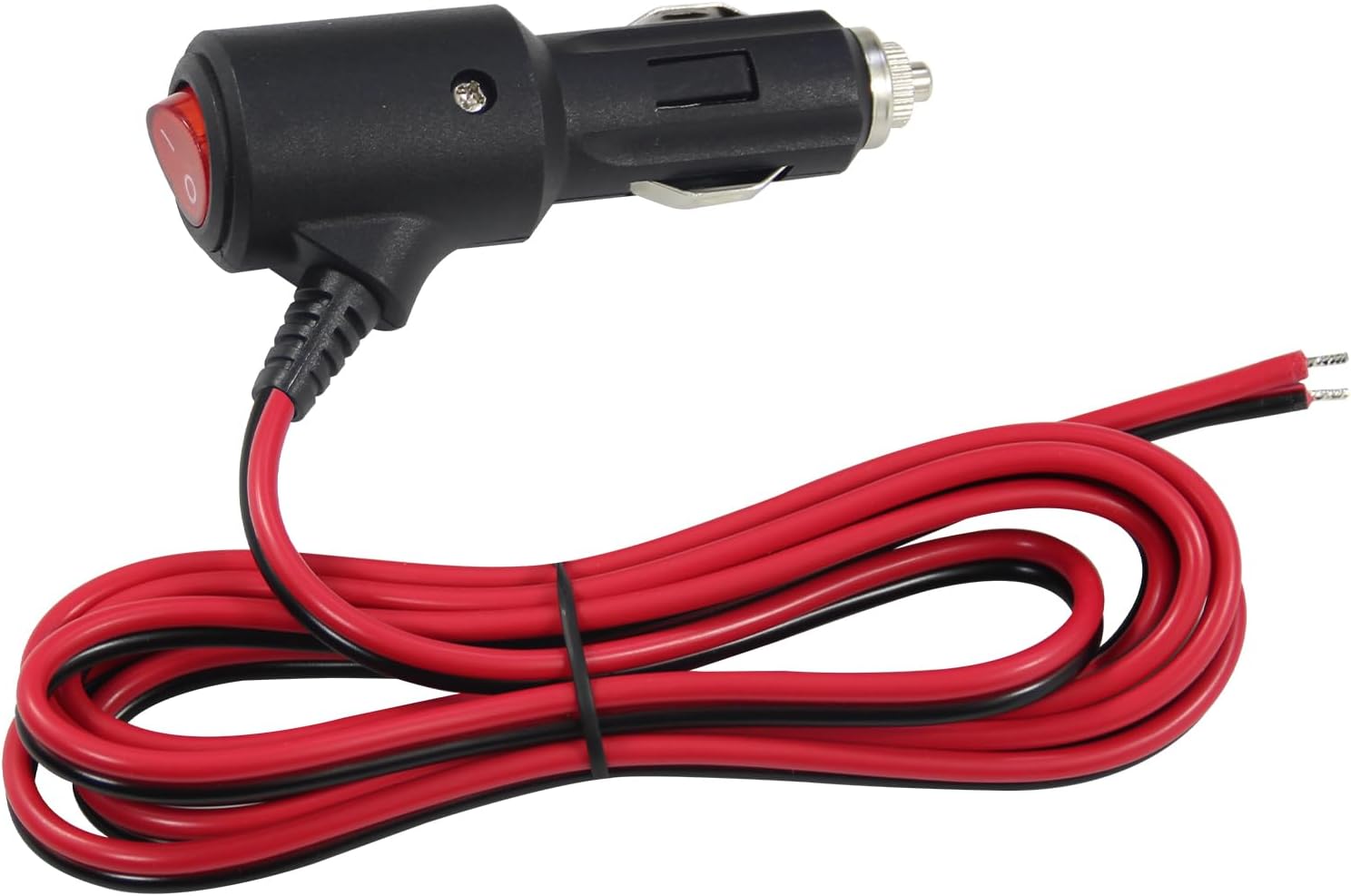 Amazon.com: 12Volt Replacement Cigarette Lighter Male Plug with On Off ...