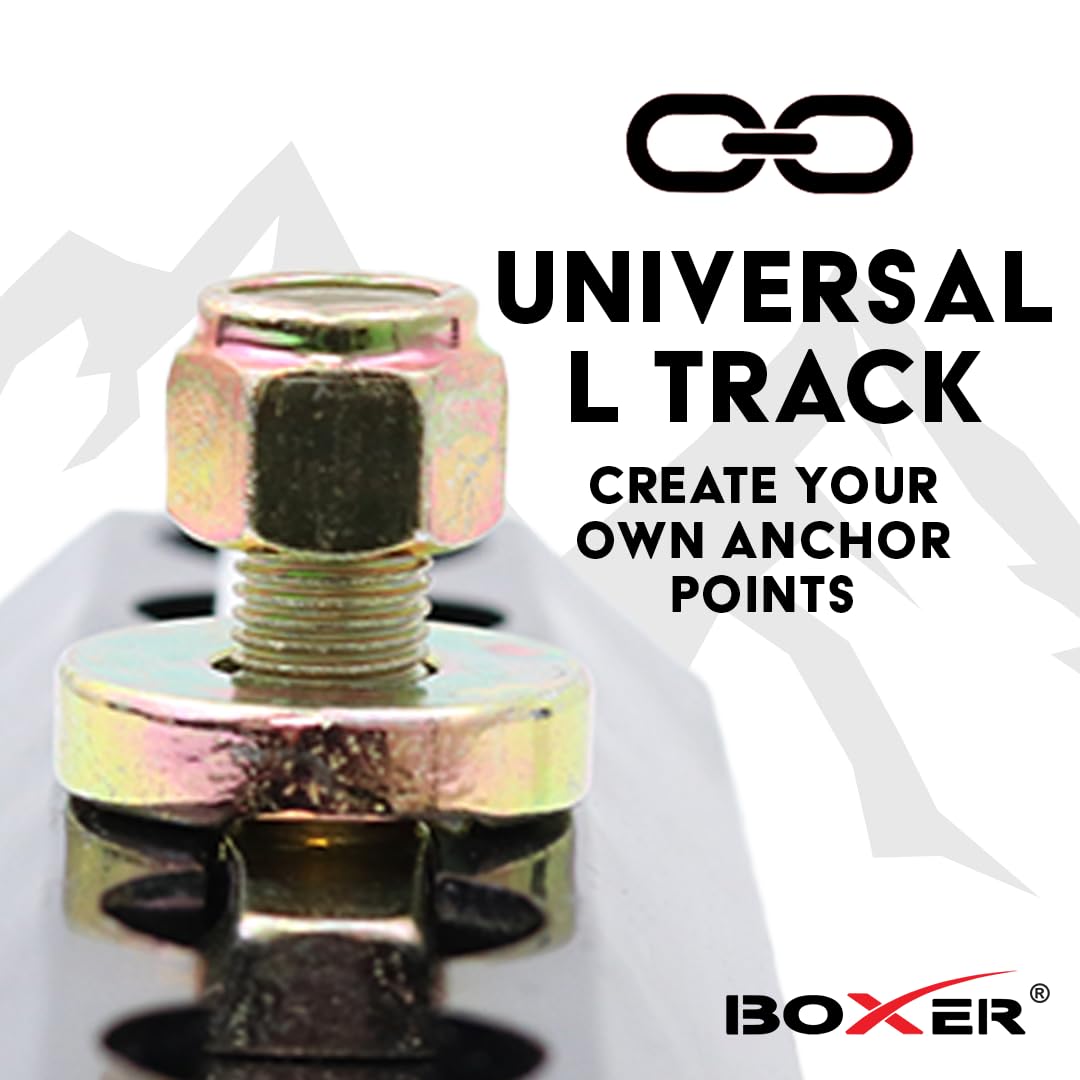 Snapklik.com : BoxerTool L Track Double Lug Threaded Stud Fitting