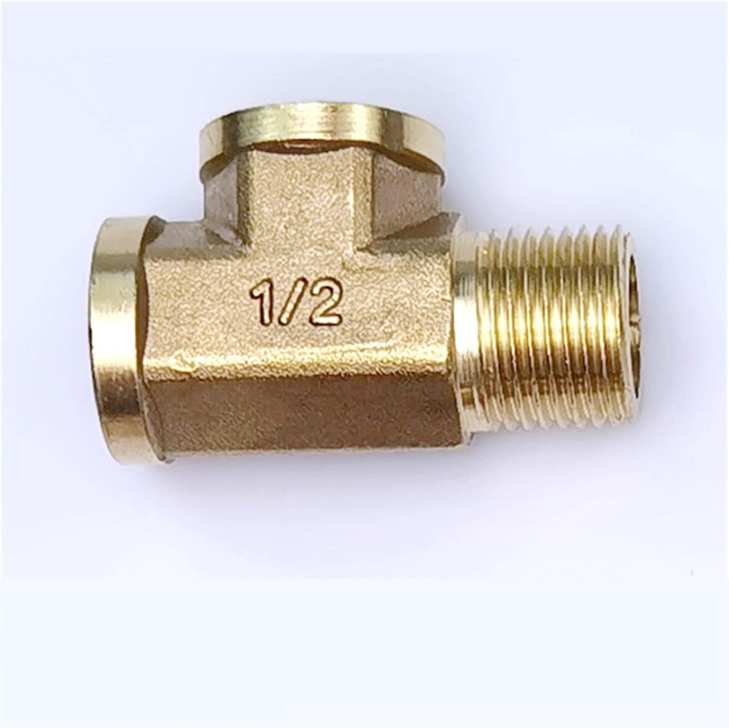 Amazon.co.jp: 1 PC Male/Female Pneumatic Pipe Brass Pipe Fitting Thread 1/8" 1/4" 3/8" 1/2" BSP ...