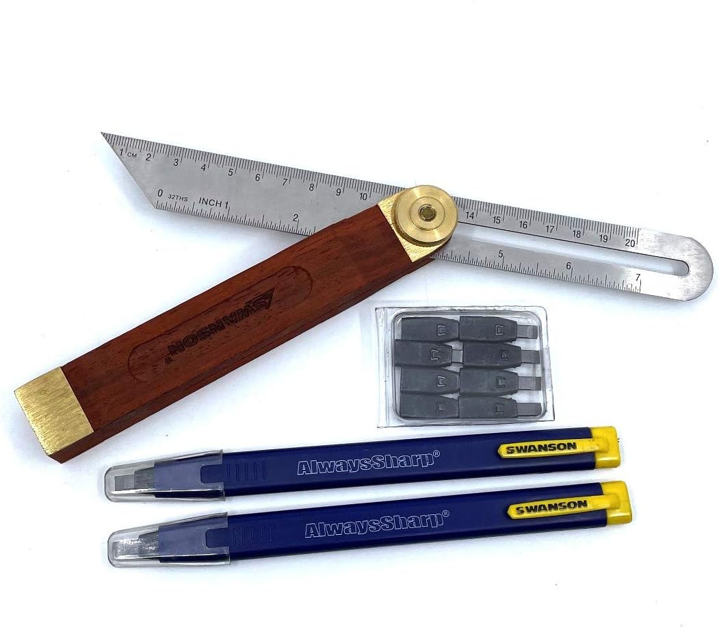 Metric Angle Tool 9-Inch Sliding T-Bevel Gauge - Stainless Steel Angle ...