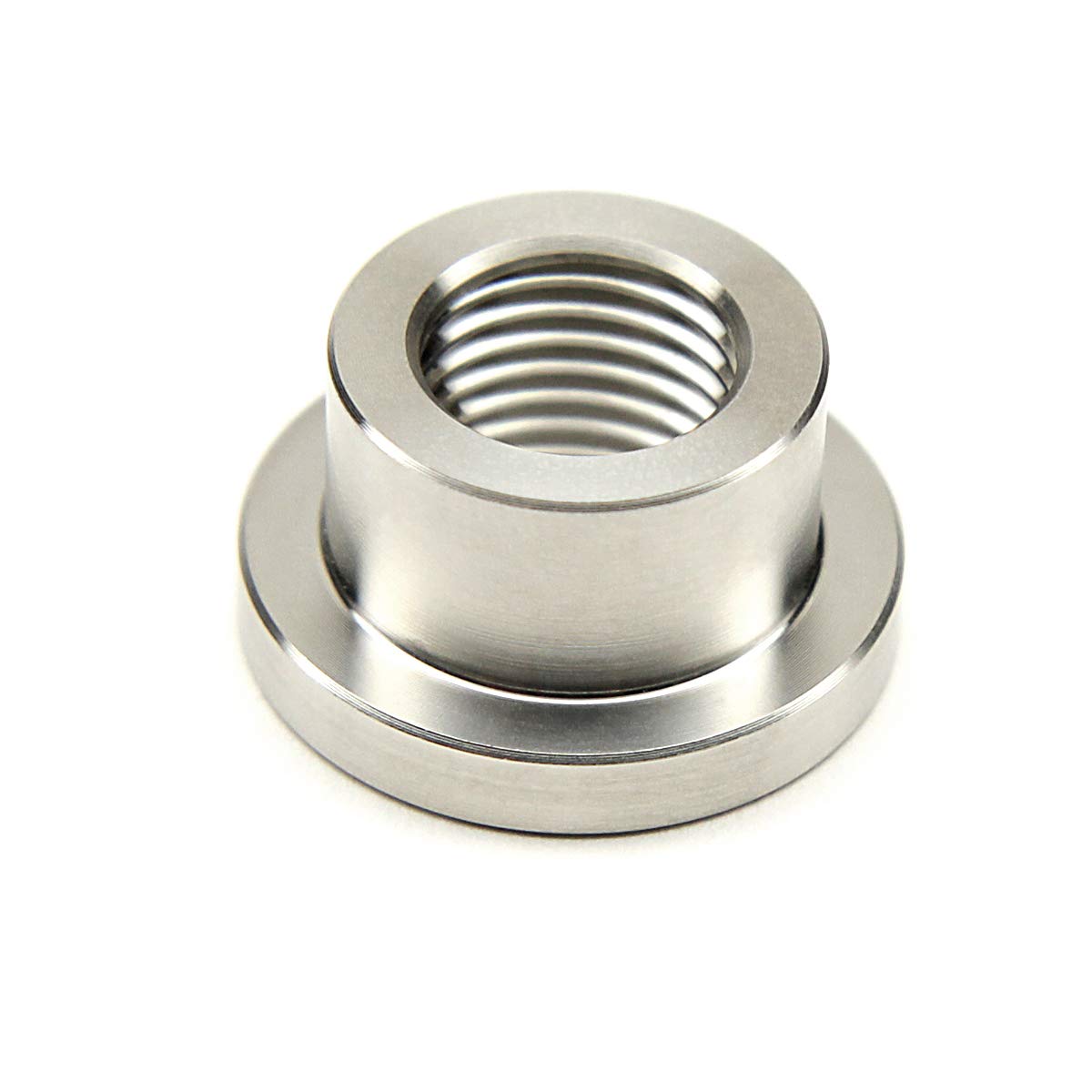Snapklik.com : 1/4 NPT Stainless Steel 304 Female Threaded Stepped Weld Bung Mounting Fitting ...