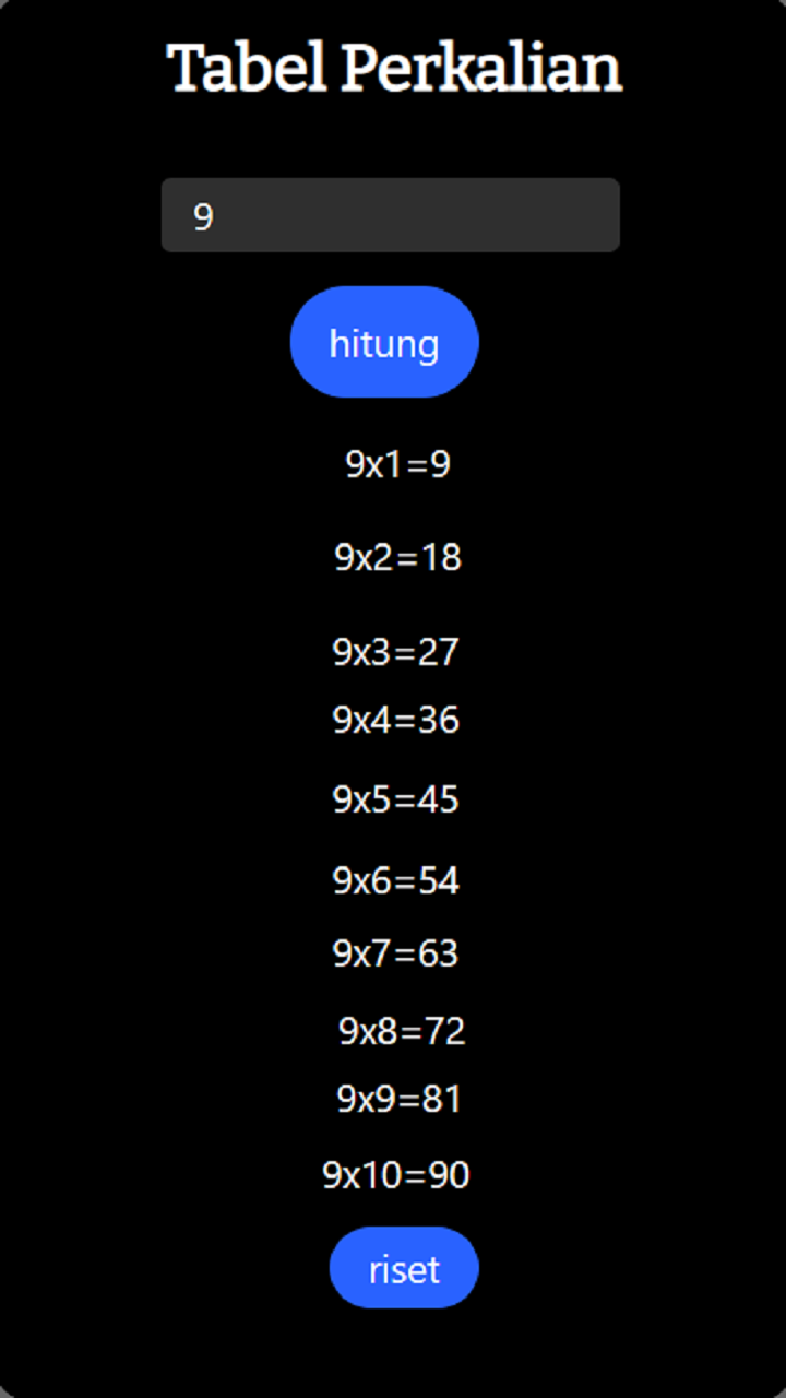 Tabel Perkalian (Multiplication Table) - App on the Amazon Appstore