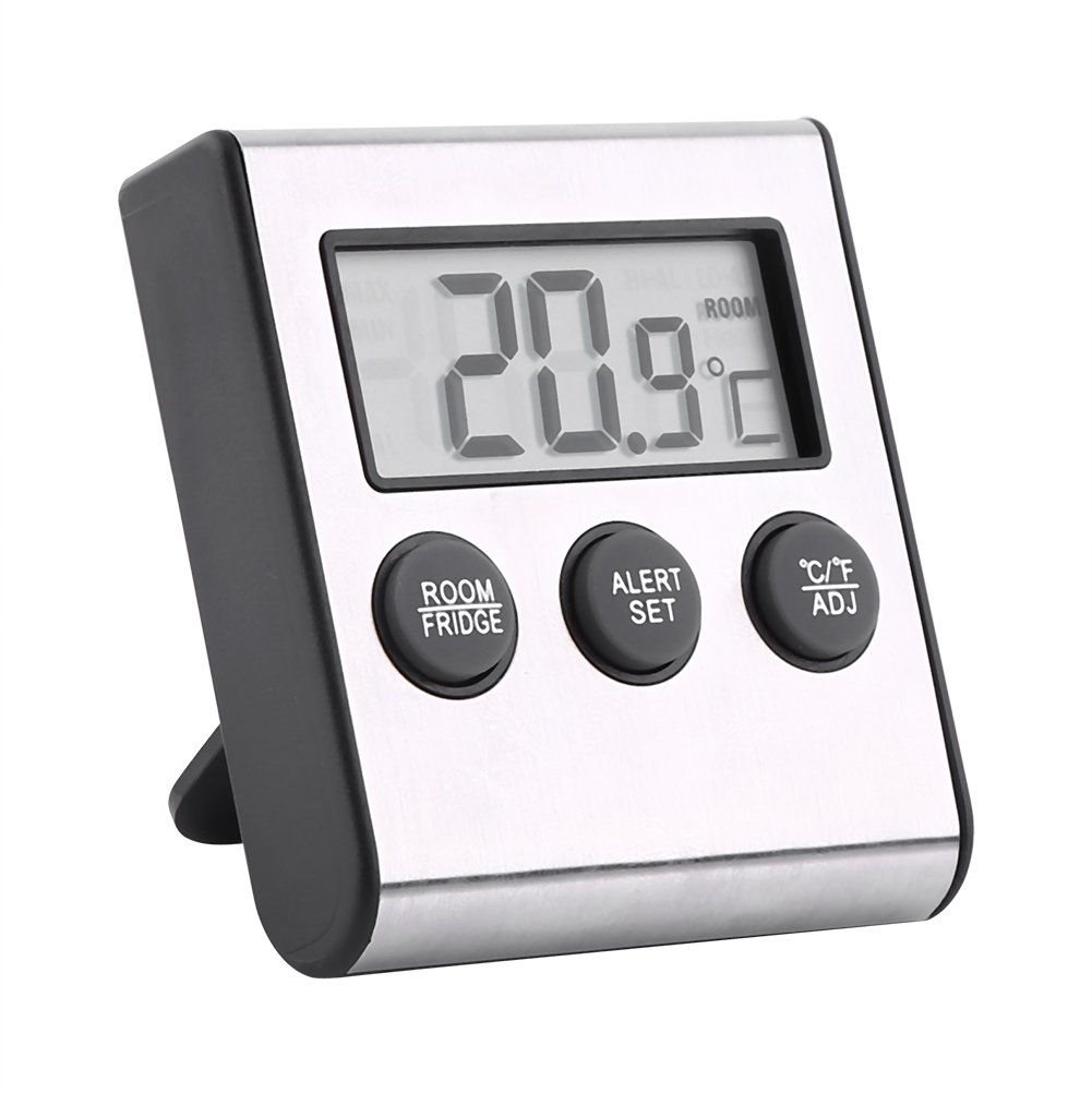 Digital Fridge Thermometer with LCD Display, -50℃ to 70℃ Range, High ...