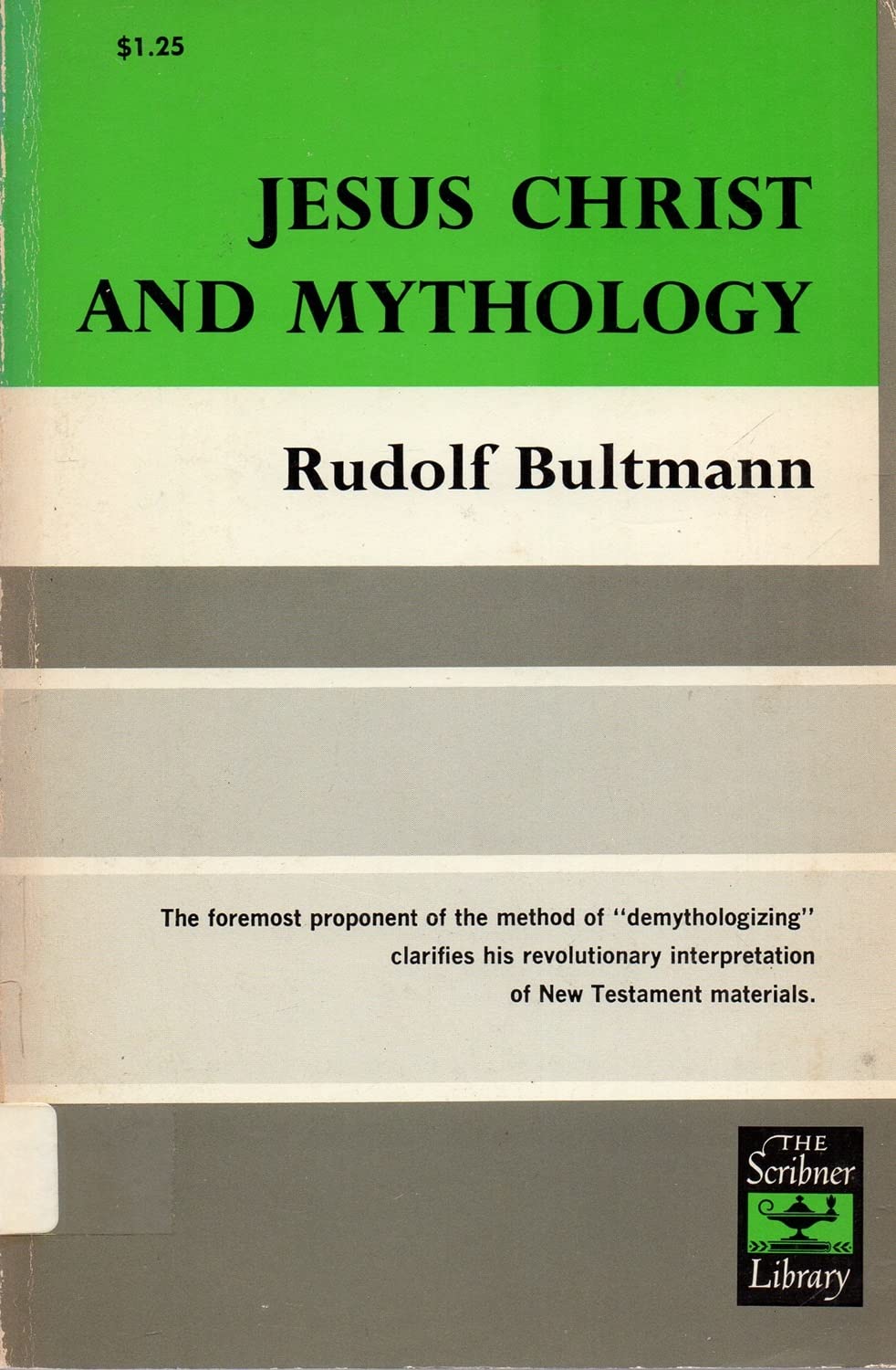 Jesus Christ and Mythology: Bultmann, Rudolf: 9780684172286: Amazon.com ...