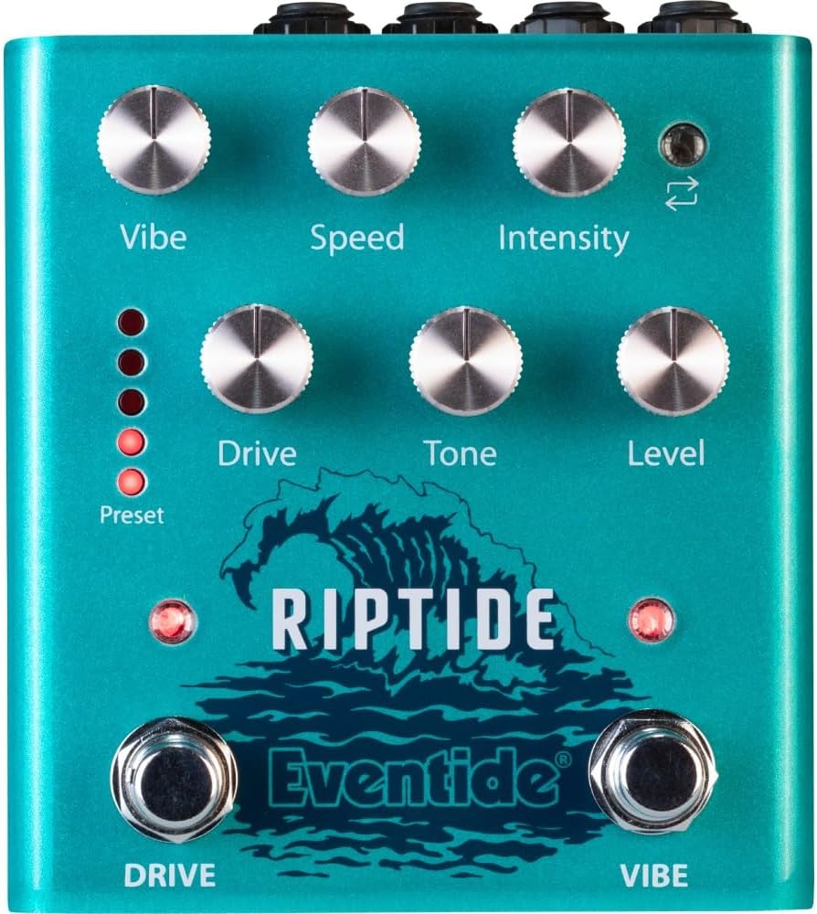 Amazon.com: Eventide Riptide Stereo Drive and Uni-Vibe Effects Pedal ...