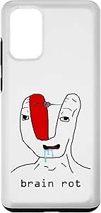 Amazon.com: Galaxy S20+ Funny Brainrot Meme Brain Rot Case : Cell ...