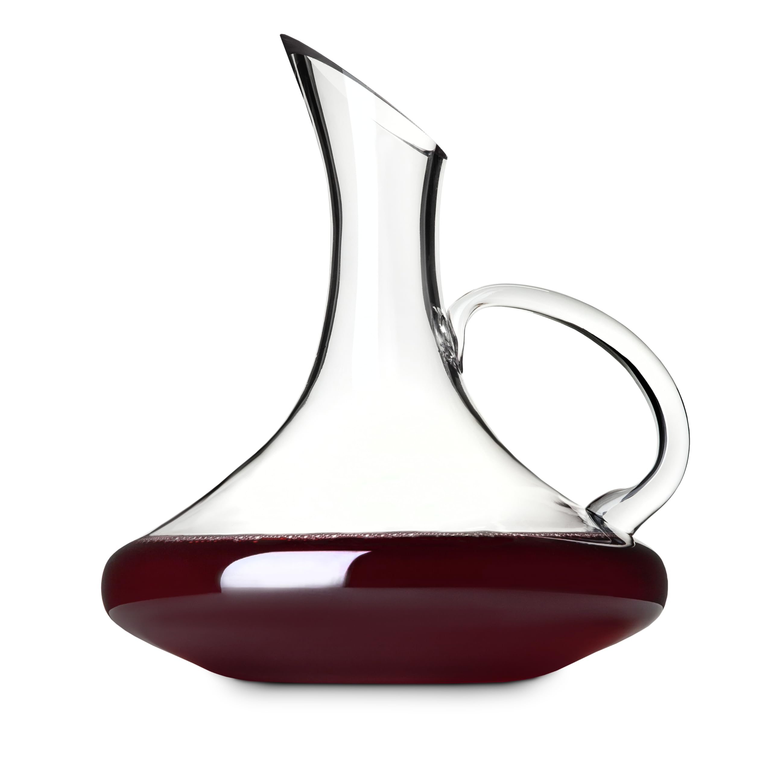 True Handled Wine Decanter, Glass Carafe, Red and White Wine, Wine ...