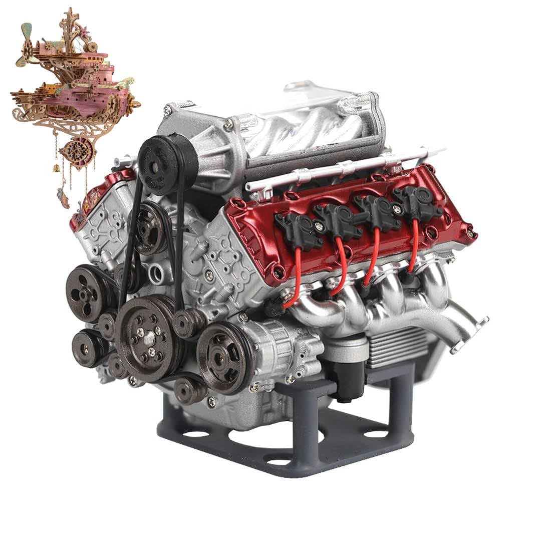 Amazon.com: EnuoChbuild V8 Engine Kit That Runs, 3D Printed Functional ...
