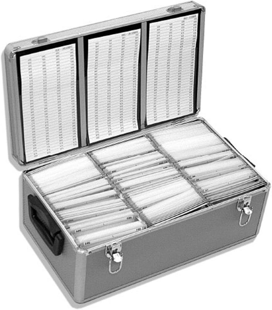 Neo Media 1 X Aluminium CD or DVD Storage Box with Sleeves Holds Upto ...