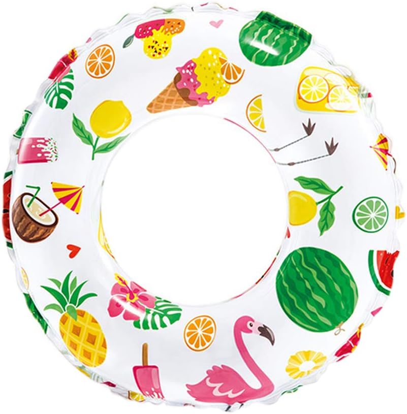 Amazon.com: Intex Fantasia 59241 Swim Ring 61 cm Assorted Models ...