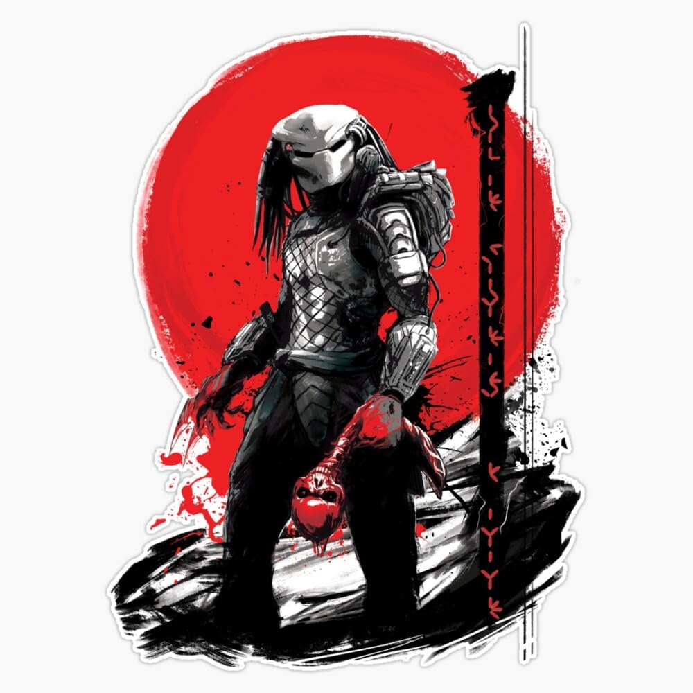 Amazon.com: Hunter'S Moon- Predator Vinyl Window Bumper Sticker Decal 5 ...