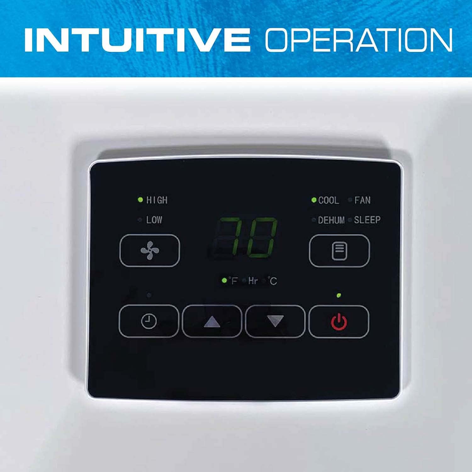 Oslo OSP1-06 Portable Air Conditioner, 10000 BTUs, White User Manual