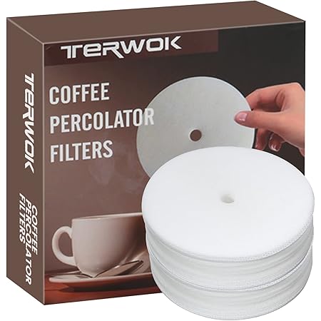 Amazon.com: Percolator Coffee Filters, 3.75In Disposable Coffee Paper ...