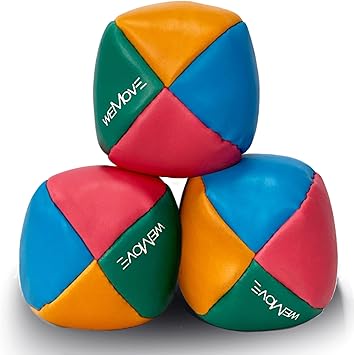 Amazon.com: 3 Pc Juggling Balls Kit - Light Weight Juggling balls for ...