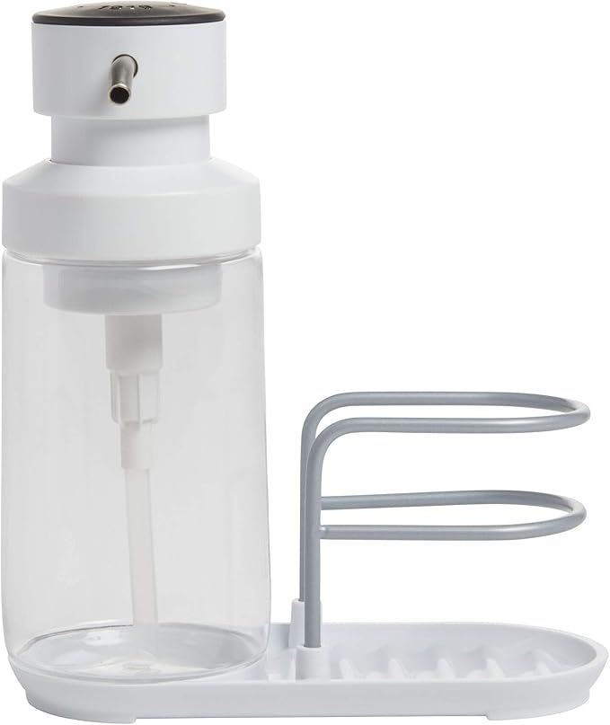 Amazon.com: KitchenAid Soap Pump Sponge Caddy, 7-Inch, White: Home ...