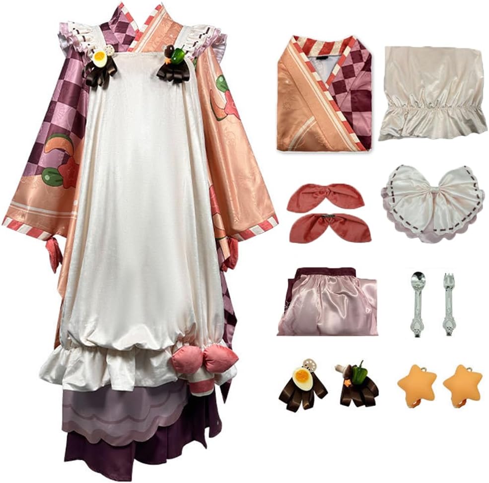 Amazon.com: Snow 2024 Cosplay Costume Gothic Cosplay Uniform Dress ...
