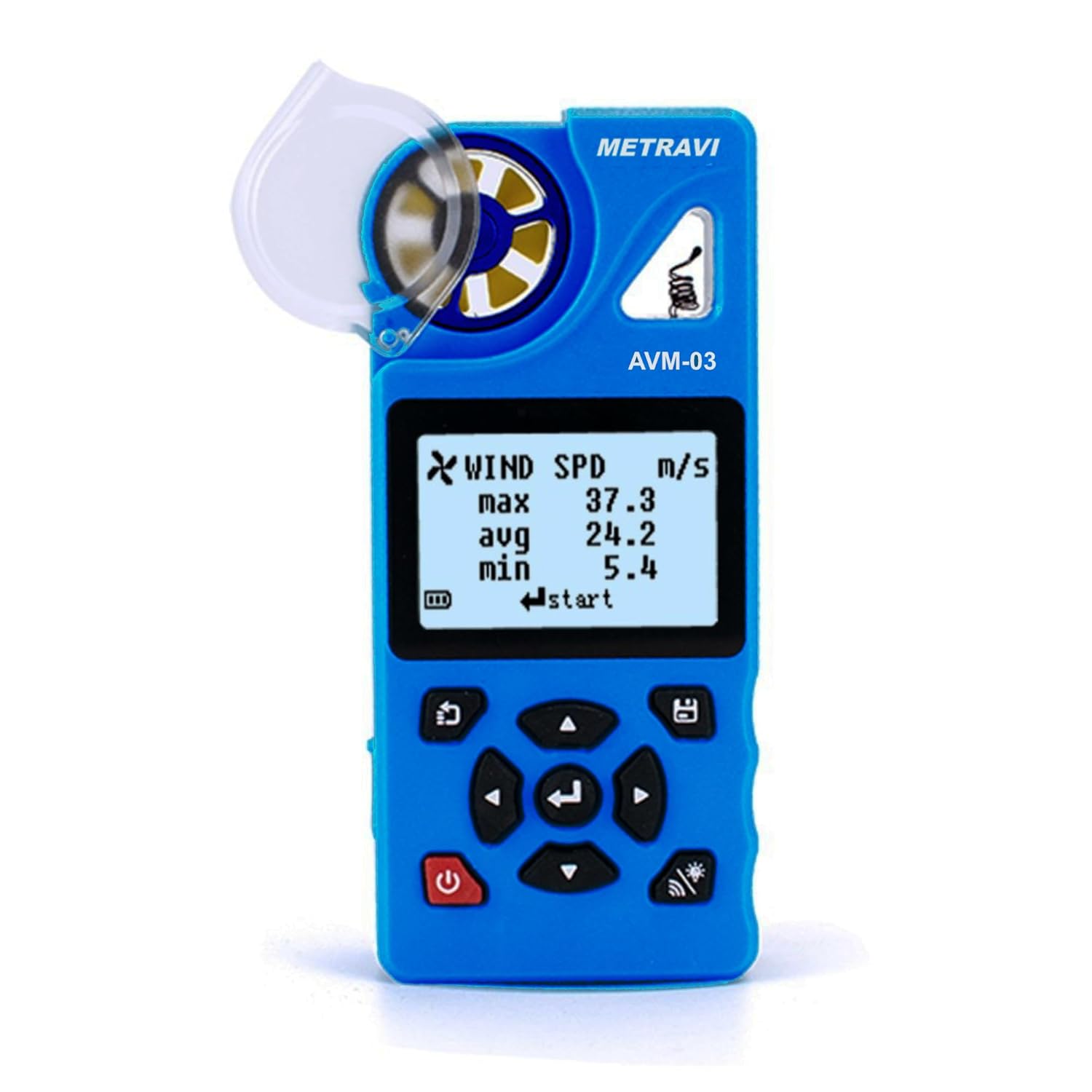 Metravi AVM-03 Smart Multifunction Anemometer with Datalogger and WiFi ...