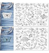 Amazon.com: Patemby 100Pcs Water Soluble Embroidery Stabilizers, Stick ...