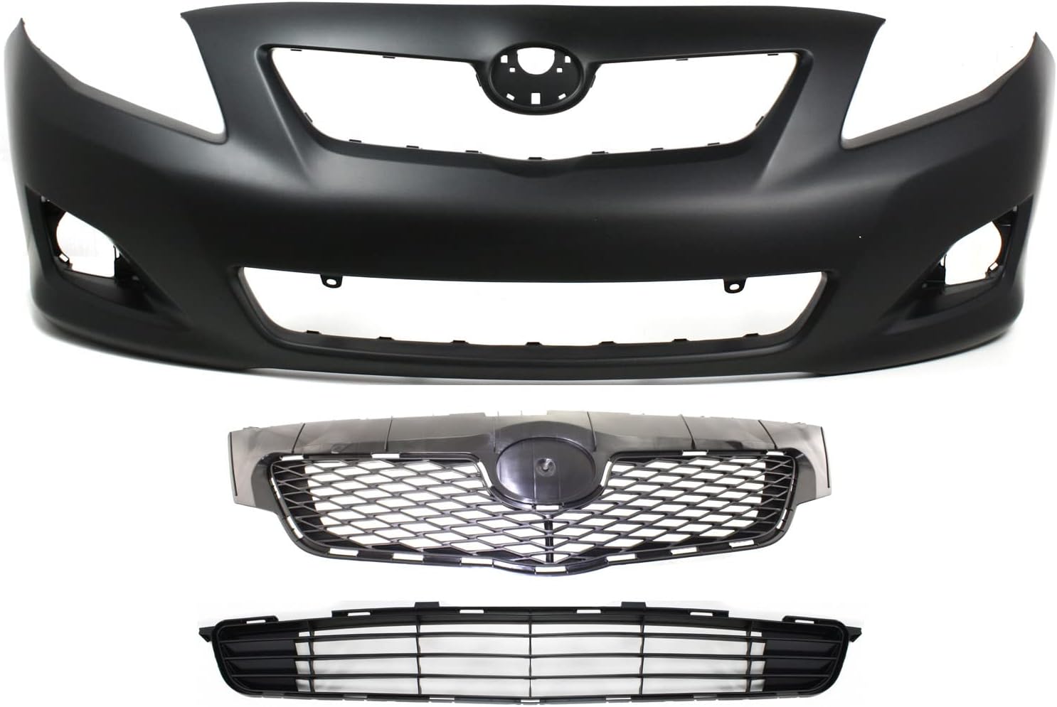 Amazon.com: Garage-Pro Bumper Cover Kit Compatible with 2009-2010 ...