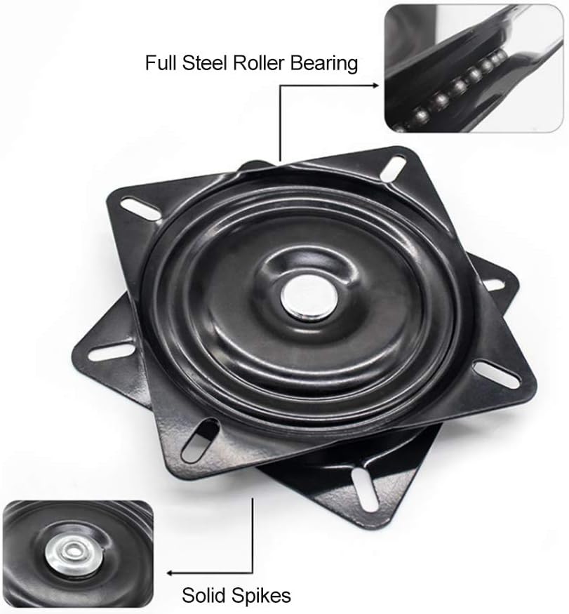 Steel Ball Bearing Dining Table Turntable, Universal Heavy Duty 360 ...