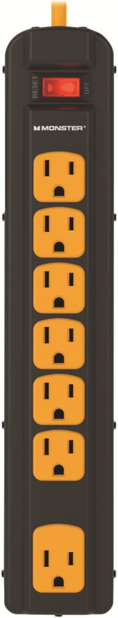 Amazon.com: Monster Just Power It Up 4 ft. L 7 outlets Power Strip ...
