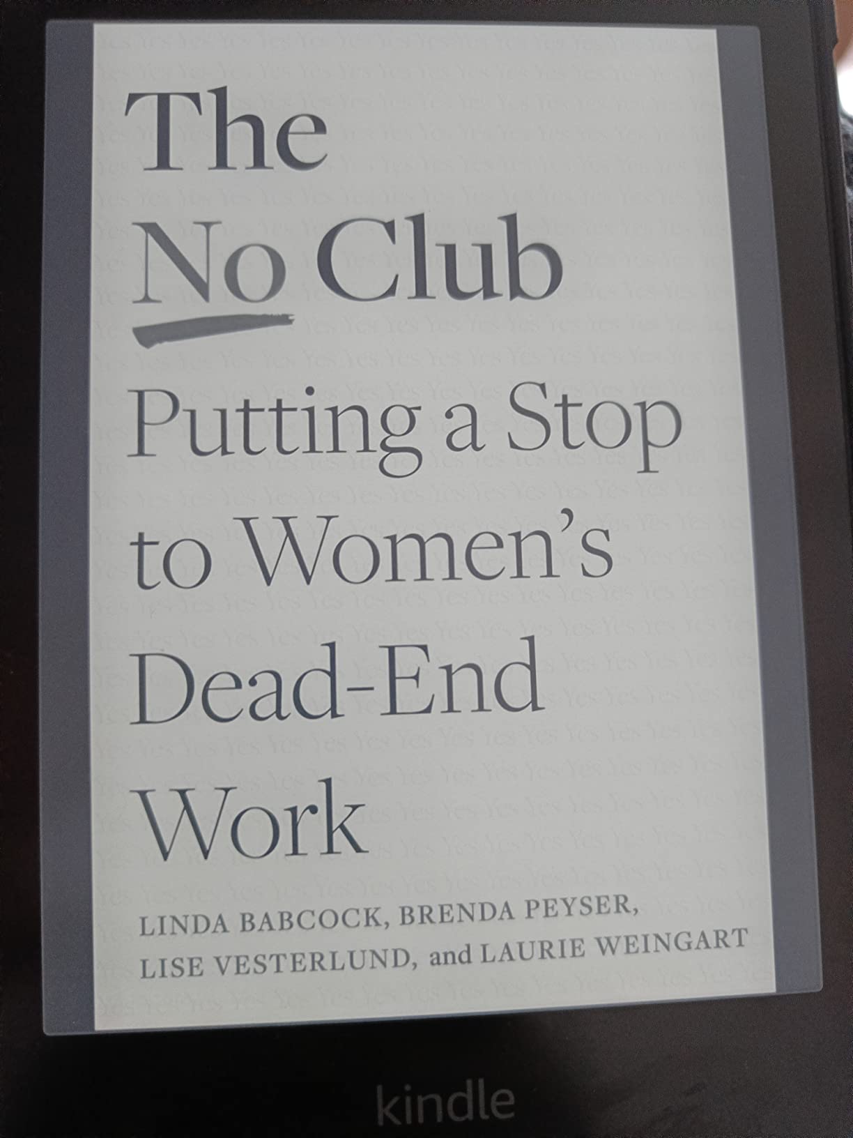 Buy The No Club: Putting a Stop to Women's Dead-End Work Book Online at ...