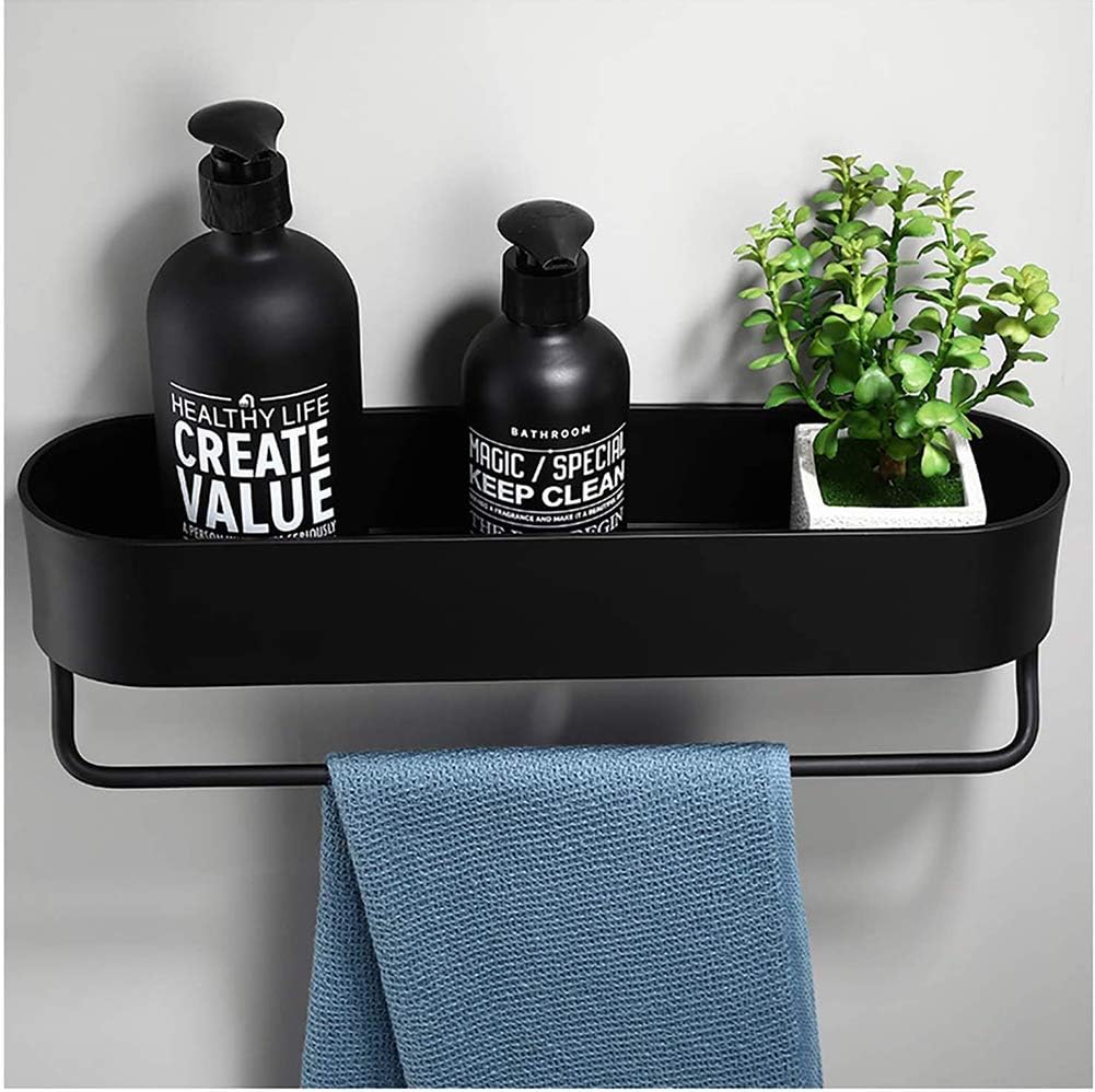 Amazon.com: Shower Soap Holder Shelf Storage Holder with Towel Rack ...