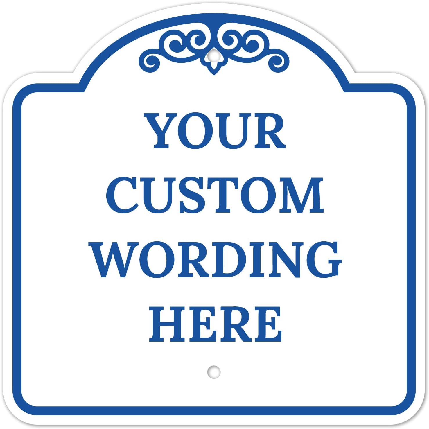 Amazon.com: Sigo Signs, Custom Indoor/Outdoor Decorative Sign,Custom ...
