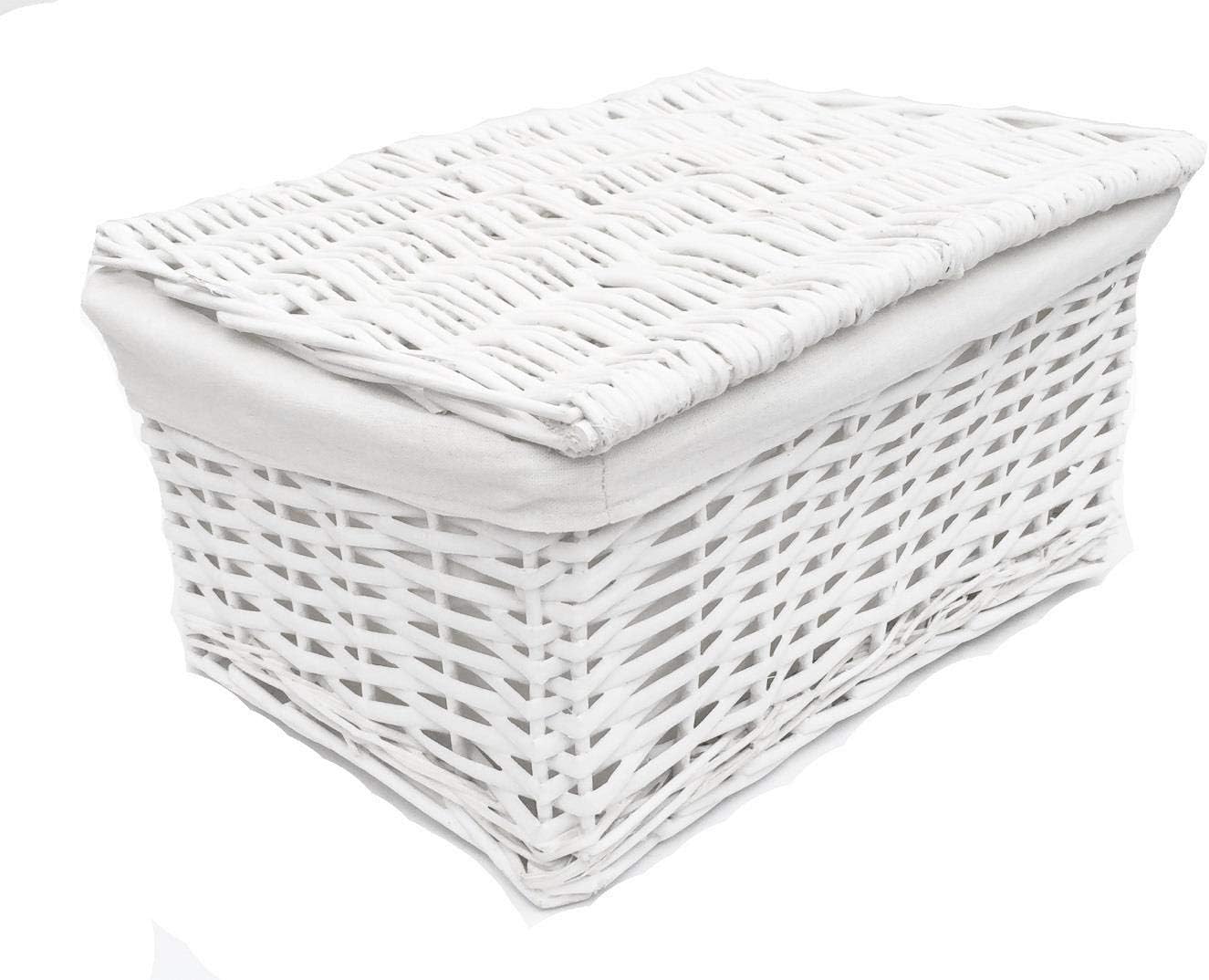 Prestige Wicker Large Display Storgae Basket 50x40Cm, Willow, Natural ...