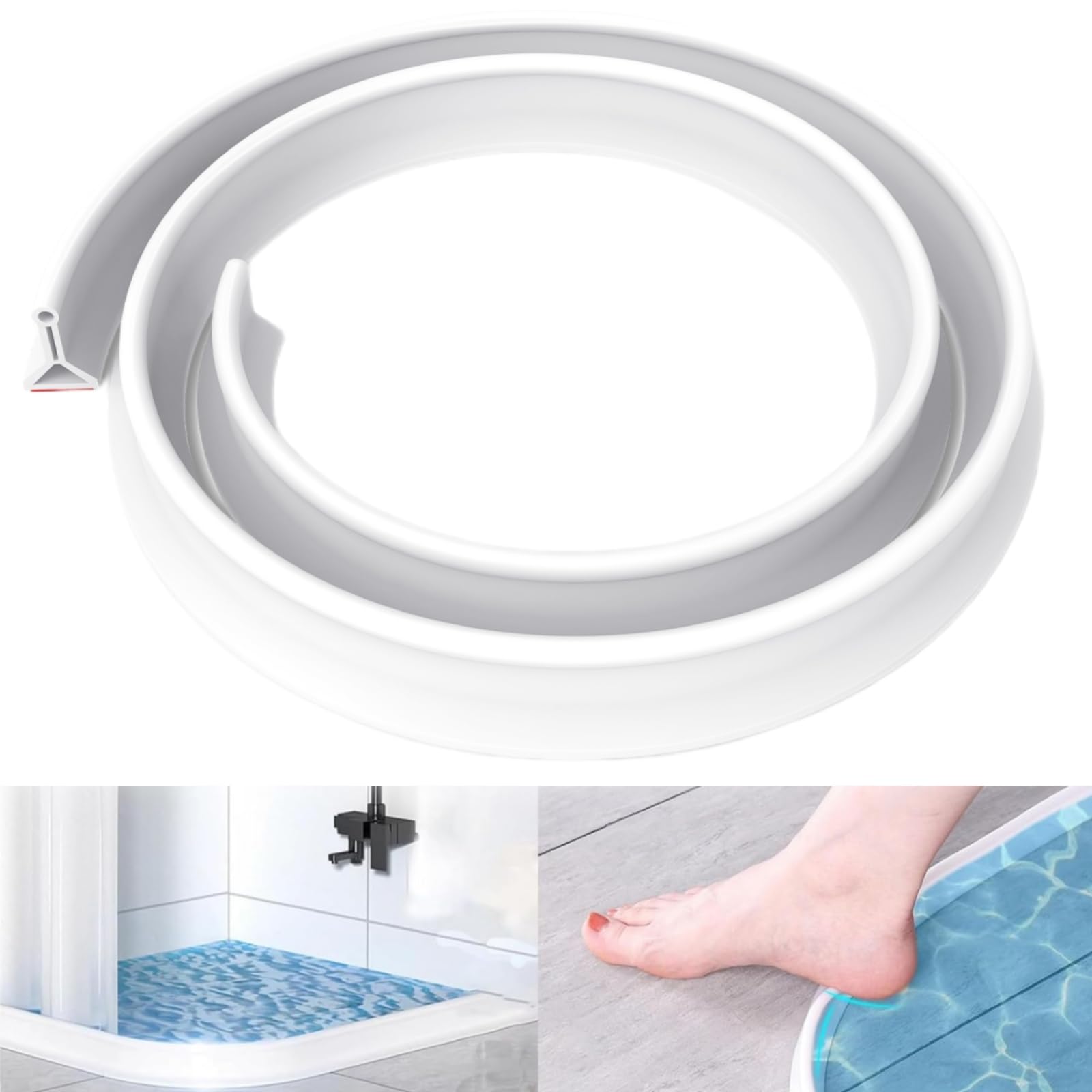 Rubber Threshold Shower
