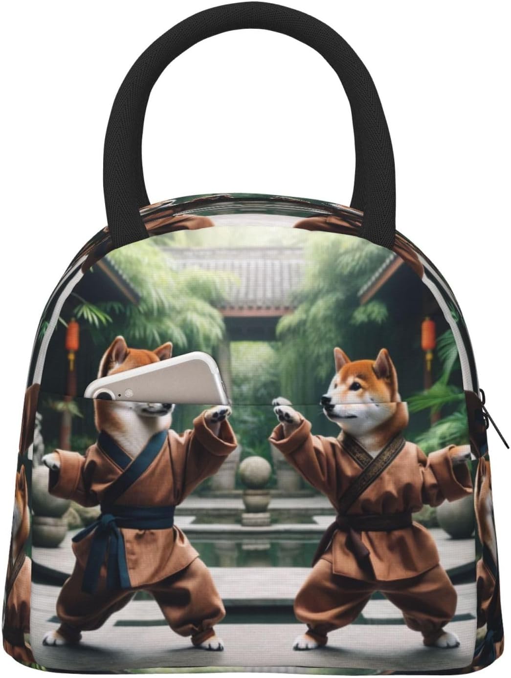 Amazon.com: Augenstern Reusable Insulated Cooler Lunch Container Shiba ...