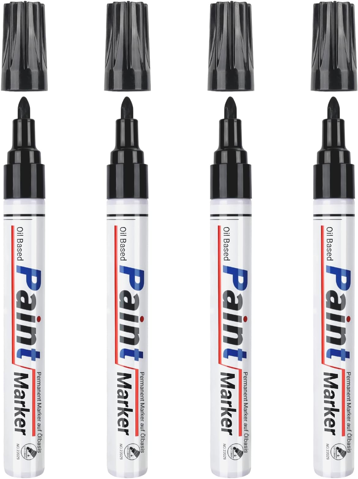 Amazon.com: DAPAWIN Black Paint Pen Permanent Marker Waterproof -4 ...