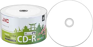 JVC CD-R Printable CD 50-Pack: Amazon.co.uk: Stationery & Office Supplies